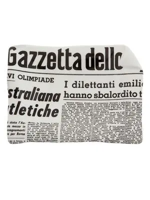 FORNASETTI La Gazzetta Ashtray - Grey