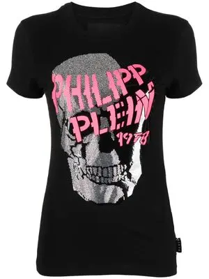 Philipp Plein Punk T-shirts For Women