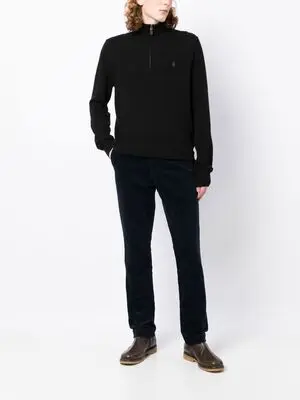 Polo Ralph Lauren Polo Pony Half-zip Jumper - Black