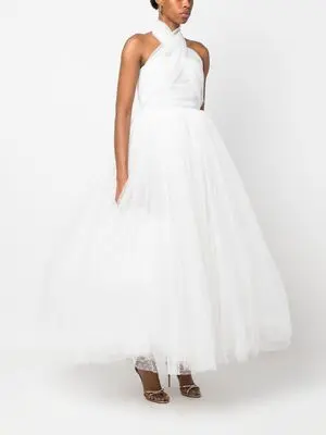 Giambattista Valli Halterneck Tulle Dress