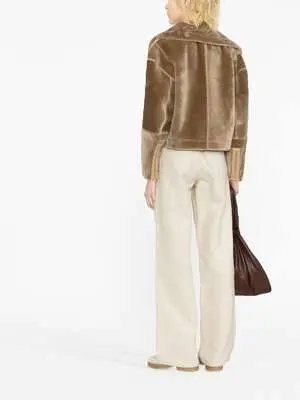 Nanushka Faux-fur Biker Jacket