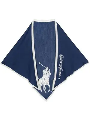 Ralph Lauren Polo Pony Triangle Scarf