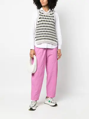 GANNI Tapered-leg Track Pants