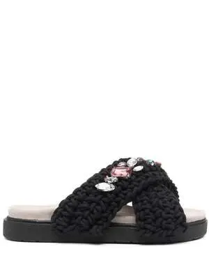 Inuikii 25mm Knitted-strap Sandals