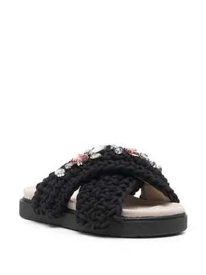 Inuikii 25mm Knitted-strap Sandals