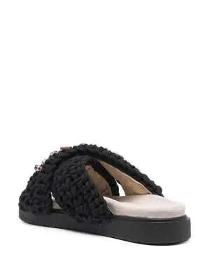 Inuikii 25mm Knitted-strap Sandals