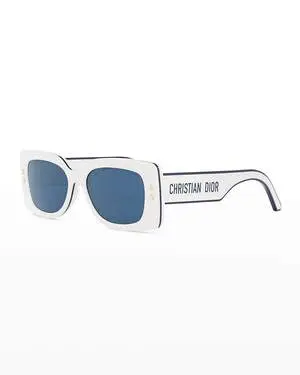 Dior Dior DiorPacific S1U Sunglasses Ivory / Blue