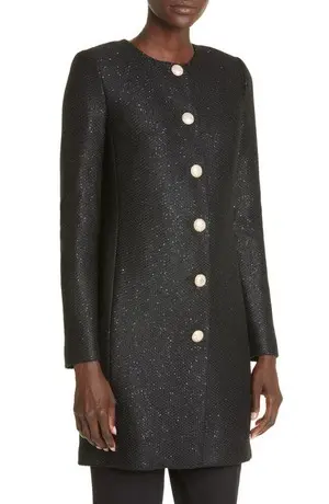 St. John Sequin Embellished Jacket