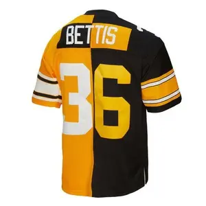 Mitchell & Ness Jerome Bettis /gold Pittsburgh Steelers 1996 Split Legacy Replica Jersey
