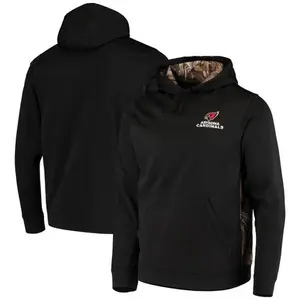 DUNBROOKE Realtree Camo Arizona Cardinals Logo Ranger Pullover Hoodie - Black