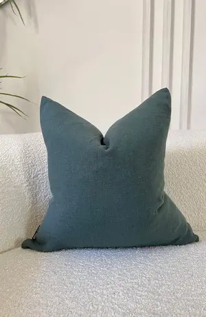 MODISH DECOR PILLOWS Linen Pillow Cover - Blue Tones