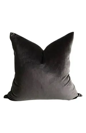 MODISH DECOR PILLOWS Velvet Pillow Cover - Black Tones