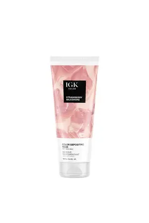 IGK Color Depositing Hair Mask Strawberry Milkshake - Red