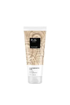 IGK Color Depositing Hair Mask A La Plage - Red
