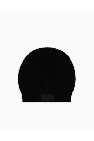 Giorgio Armani Neve Beanie - Black