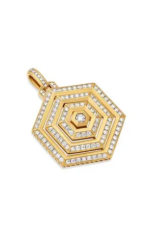 David Yurman Carlyle Diamond Pendant