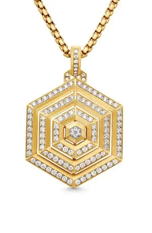 David Yurman Carlyle Diamond Pendant