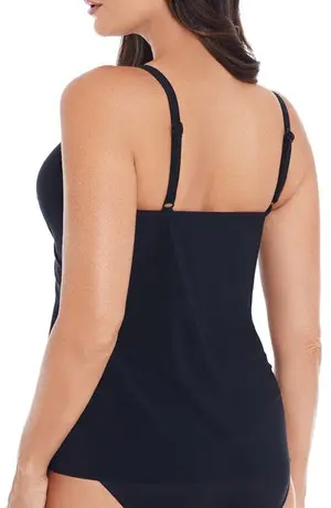 MIRACLESUIT® Allura Rock Solid Crisscross Tankini Top