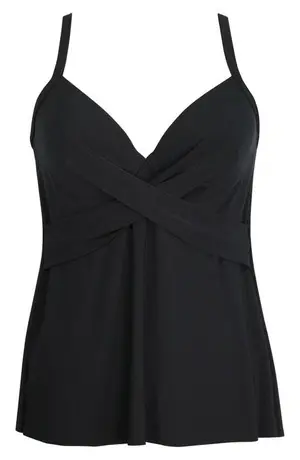 MIRACLESUIT® Allura Rock Solid Crisscross Tankini Top
