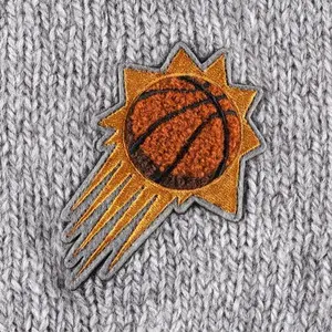 LUSSO Phoenix Suns Scarletts Lantern Sleeve Tri-blend V-neck Pullover Sweater