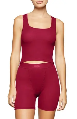 SKIMS Assorted 3-pack Ribbed Stretch Cotton Tanks