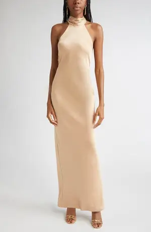 Ramy Brook Tie Detailed Evening Dresses