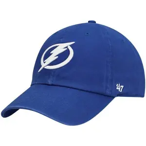 '47 Tampa Bay Lightning Team Clean Up Adjustable Hat - Blue