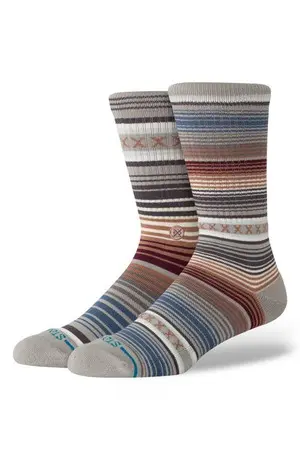 Stance Curren Crew Socks - Grey Multi
