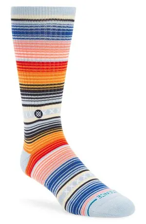 Stance Stance Curren Crew Socks Ice Blue