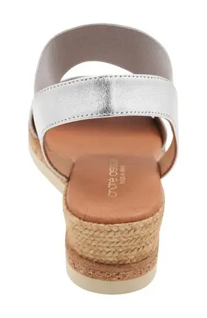 Andre Assous Neveah Espadrille Sandal - Silver