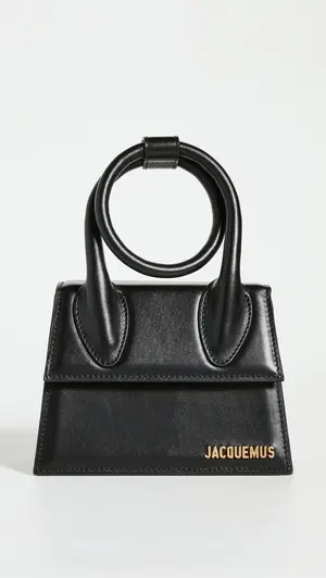 Jacquemus Le Chiquito Noeud Bag - Black