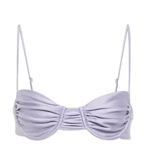 Jade Swim Mia Bikini Top - Purple