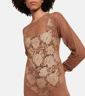 SIR. Dulcie Cotton-blend Maxi Dress