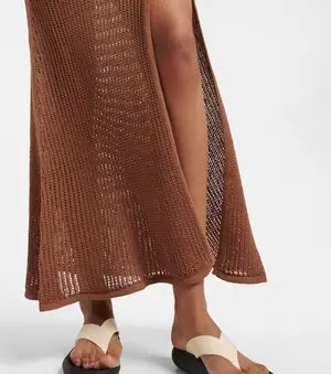 SIR. Dulcie Cotton-blend Maxi Dress