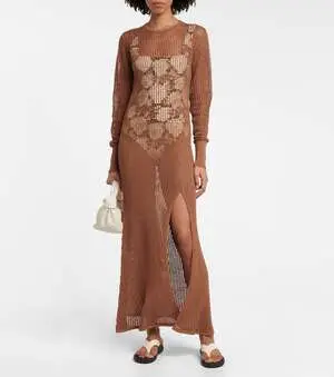 SIR. Dulcie Cotton-blend Maxi Dress