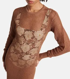 SIR. Dulcie Cotton-blend Maxi Dress