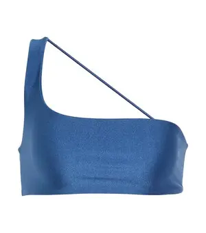 Jade Swim Apex One-shoulder Bikini Top - Blue