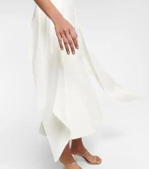 David Koma Halterneck Midi Dress