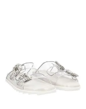 ROGER VIVIER Sandals With Crystals - Transparent