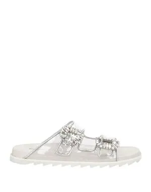 ROGER VIVIER Sandals With Crystals - Transparent