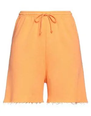 John Elliott Sweatshirt Fleece Shorts - Orange