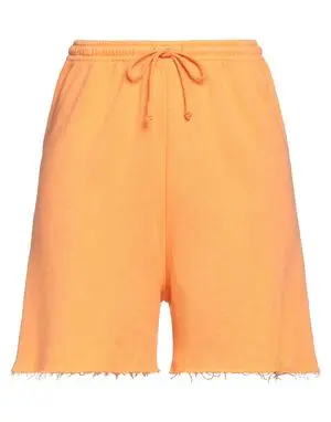 John Elliott Sweatshirt Fleece Shorts - Orange