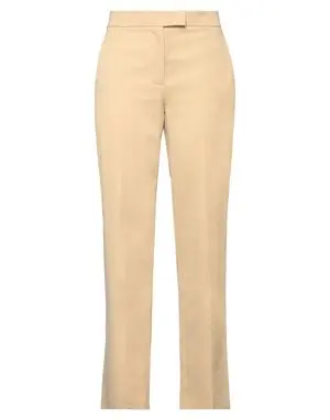 TWINSET Tapered Cotton-linen Pants - Beige