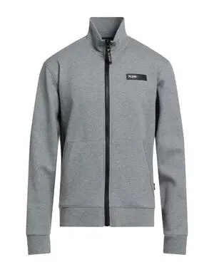 PLEIN SPORT Sweatshirt In Cotton And Polyester - Grey
