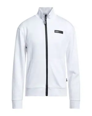 PLEIN SPORT Sweatshirt In Cotton And Polyester White