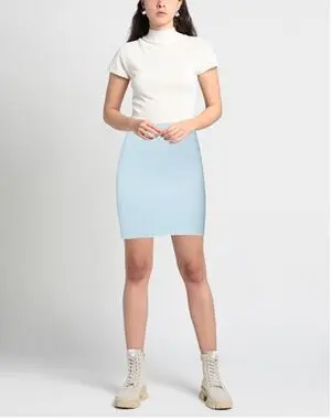 John Elliott Mini Skirt - Blue