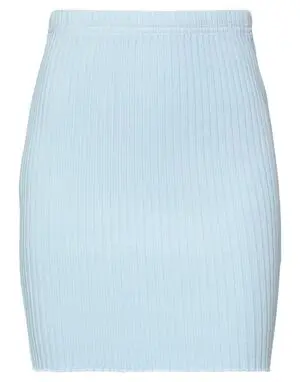 John Elliott Mini Skirt - Blue