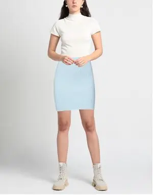 John Elliott Mini Skirt - Blue