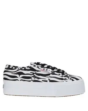 Superga Sneakers With Zebra Print