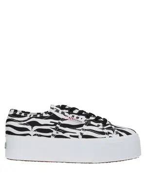 Superga Sneakers With Zebra Print